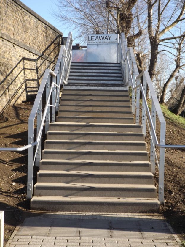 Twelvetrees Ramp and new steps open | The Lea Valley Walk by Leigh Hatts